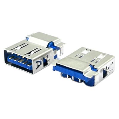 Cina LCP RVS Femmina Presa USB Connettore USB 3.0 9 Pin 1.8AMP Montaggio su PCB in vendita