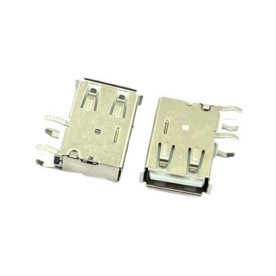 Cina Connettore USB2.0 DIP bianco Socket RVS 4 pin in vendita