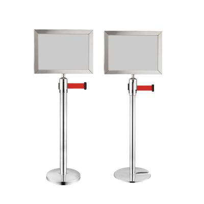 Китай Специальный тяжелой службы гостиницы Пьедестал знак стойка с вертикальной каркасом плаката продается