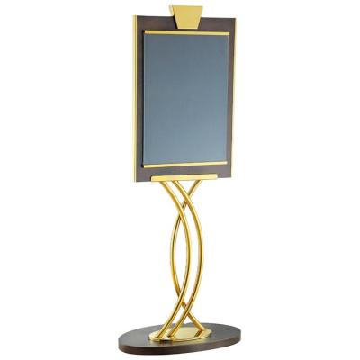 Китай Настройка цвета лобби щит держатель пол Срандинг нержавеющей стали приветственный щит стойка продается