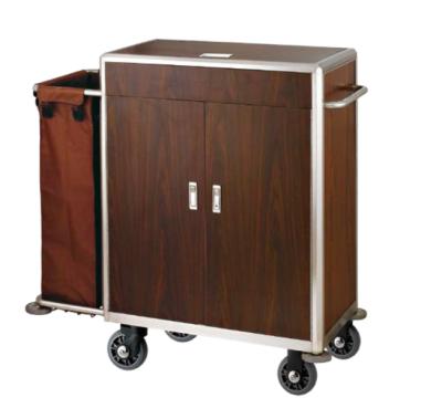 Китай Деревянная огнестойкая доска Гостиничная сервисная тележка Многофункциональный ящик для хранения Дизайн направляющих продается
