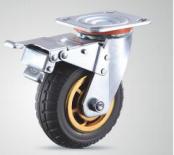China Patterned Industrial Rotating Casters Durable Heavy Duty Smooth Rolling Components for sale