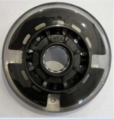 China Industrial Caster Wheels With Zinc Coating And 3mm Bracket Thickness For Heavy Load Bearing In 75mm And 100mm Diameter for sale