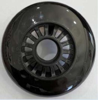 China Industrial Caster Wheel With 3mm Bracket Thickness Top Plate Mount For Low Noise Operation for sale