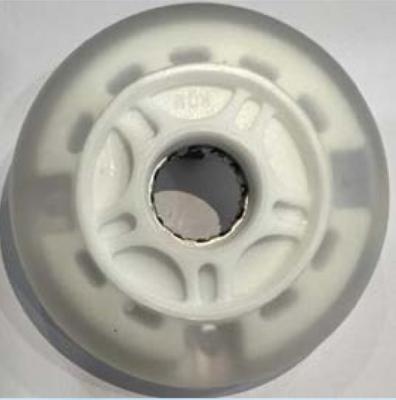 China Stainless Steel Industrial Caster Wheels with Ball Bearing and M12×25 Threaded for Heavy Duty Applications for sale