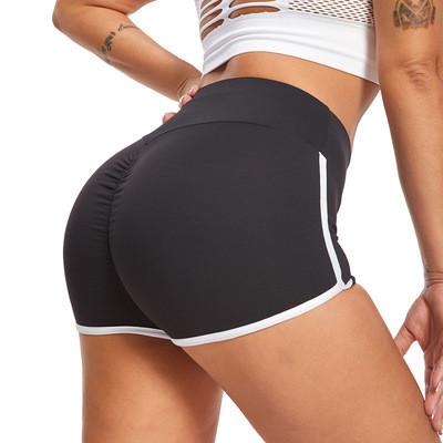 China Pure Color Sexy Slimming Exercise High Waist Lift Buttock Fast Dry Fitness Yoga Pants For Women for sale