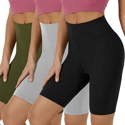 China New leggings polyester spandex fitness pants plus size short female elastic butt lifting yoga pants for sale