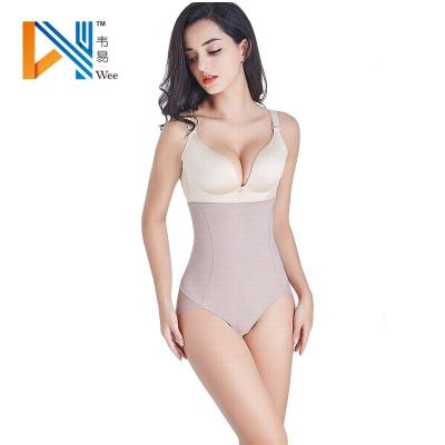 China high waist panties silming invisible body shaper compression bodysuit push up seamless underwear shapewear tummy control for sale