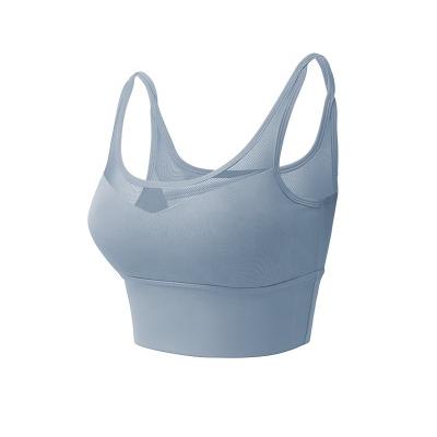 China Sports underwear yoga beauty back cross bra shockproof gather shape sports fitness slender seamless bra for sale
