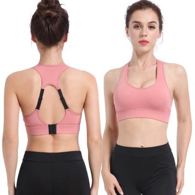 China Women'S Fast Dry Running Fitness Yoga Training Sports Underwear Shockproof Running Sports Bra for sale