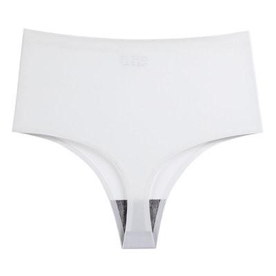China Women's cotton seamless shapewear Ice silk traceless one-piece high waist abdomen in g string girls pictures for sale