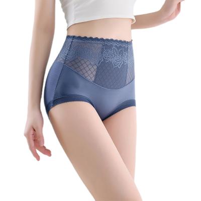 China Breeching briefs Women's cotton Lining Absorbent Modal ladies underwear High elastic traceless lace underwear for sale
