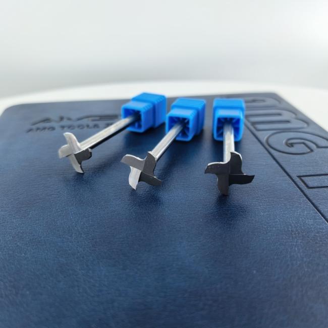AMG T-slot cutter in operation showing precision machining of metal workpiece