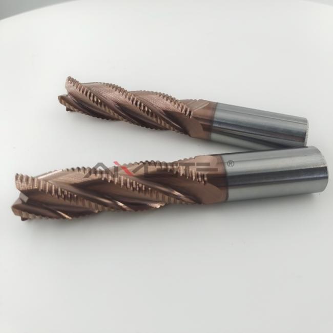 AMG TiSiN coated roughing end mill for automotive applications