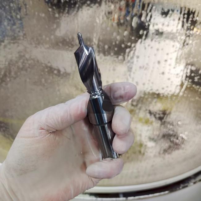 AMG multi-stage forming drill in operation