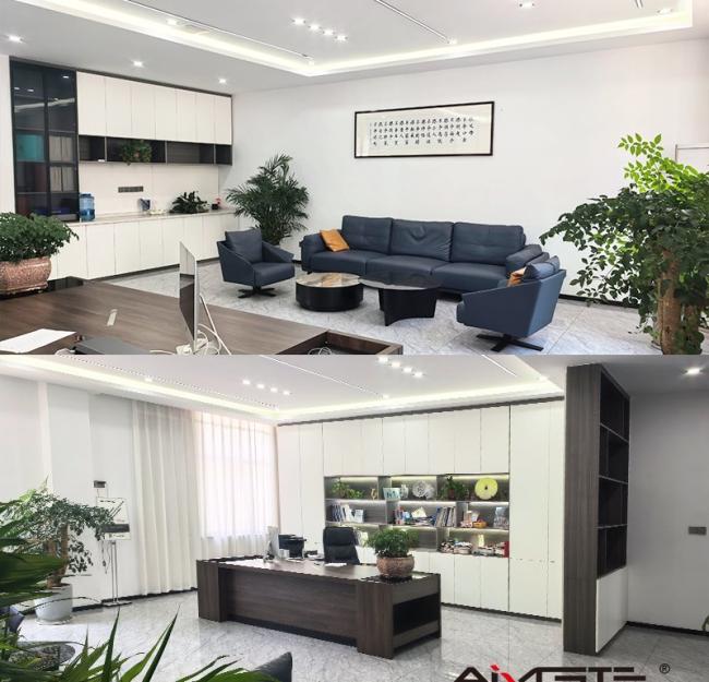 Close-up of double-edged cutting tool in use