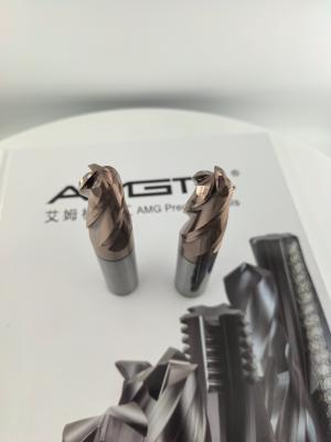 China Customized Carbide Tool 4 Flute Tapered Ball Nose End Mill Anti Vibration For Precision Machining for sale