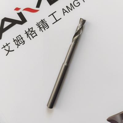 Cina 2 flauto carburo solido fuso fondo trapano utensile di taglio per titanio in acciaio inossidabile in vendita