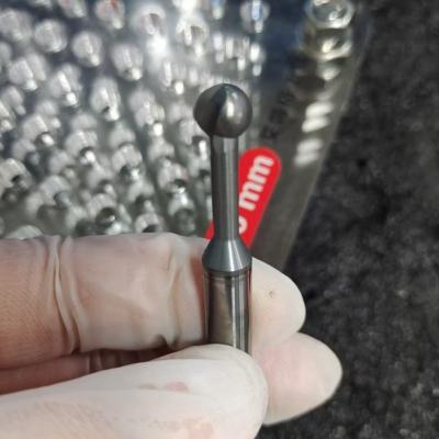 China AlTiN Coating Customized Carbide Tool Lollipop Ball End Mill For Deep Undercuts for sale