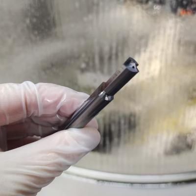 Cina 7.4mm 2 flauti Carbide Step Drill Metalli non ferrosi Perforazione con evacuazione a chip in vendita