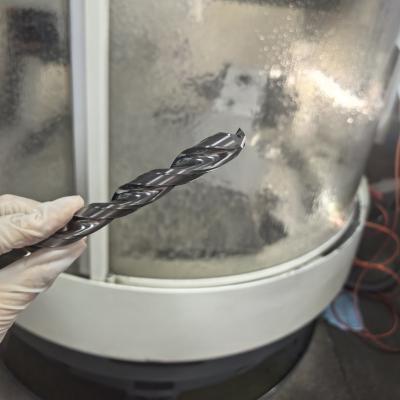 Cina Punta per trapano a spirale in metallo duro massiccio per fori profondi ad alta durezza 16mm con refrigerante interno in vendita