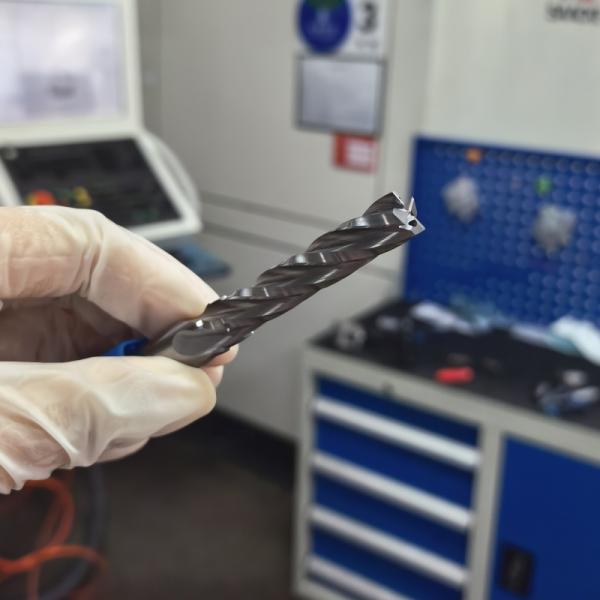 Quality Solid Carbide Drill Bit Coolant Through Straight Flute Drill High Chipping for sale
