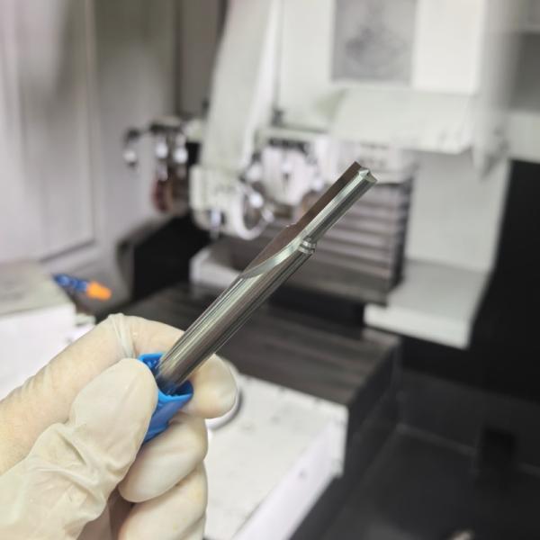 Quality Internal Coolant Straight Flute Carbide Drill For Precision Deep Hole Machining for sale