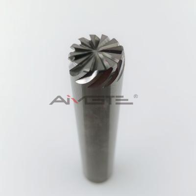 Cina Fresa in metallo duro personalizzata D20mm, 12 scanalature, raggio d'angolo, per stampi e matrici in vendita