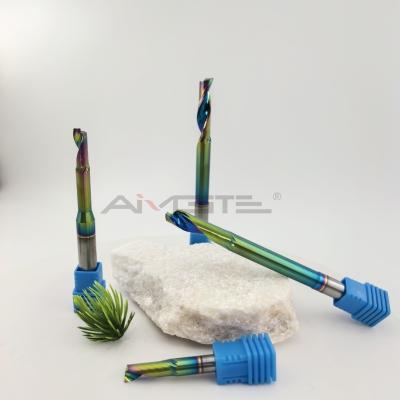 China Customized Ultra Sharp Single Flute CNC Carbide Router Bit For Precision Cutting for sale