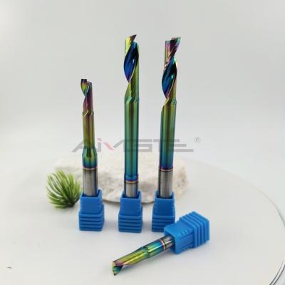 China Customized Ultra Sharp Single Flute CNC Carbide Router Bit For Precision Cutting for sale