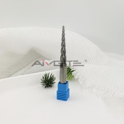 China Carbide Tapered Ball Nose Endmill Cutting Tool For Aluminum Moulds And Machining for sale
