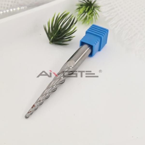 Quality Carbide Tapered Ball Nose Endmill Cutting Tool For Aluminum Moulds And Machining for sale