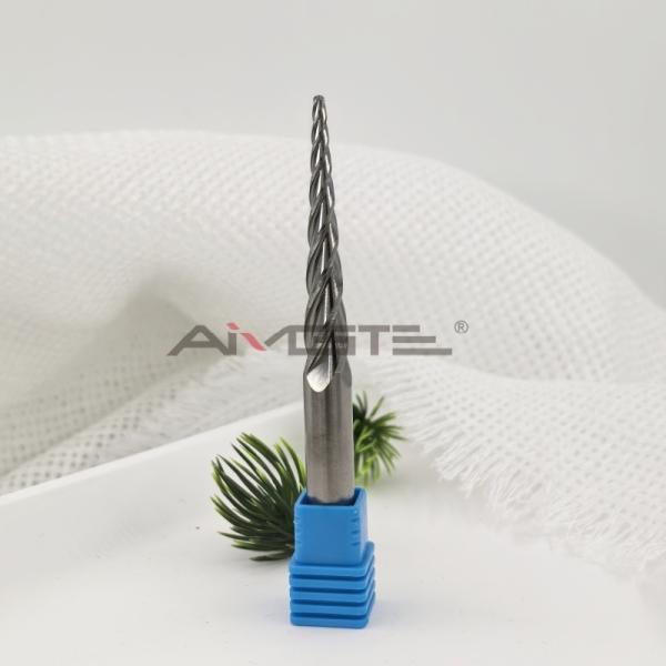 Quality Carbide Tapered Ball Nose Endmill Cutting Tool For Aluminum Moulds And Machining for sale