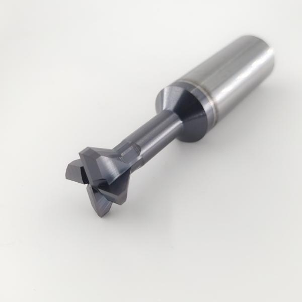 Quality High Precision GU25UF Carbide Dovetail Cutter PVD Coating For Plastic Moulds for sale