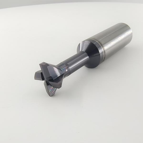 Quality High Precision GU25UF Carbide Dovetail Cutter PVD Coating For Plastic Moulds for sale