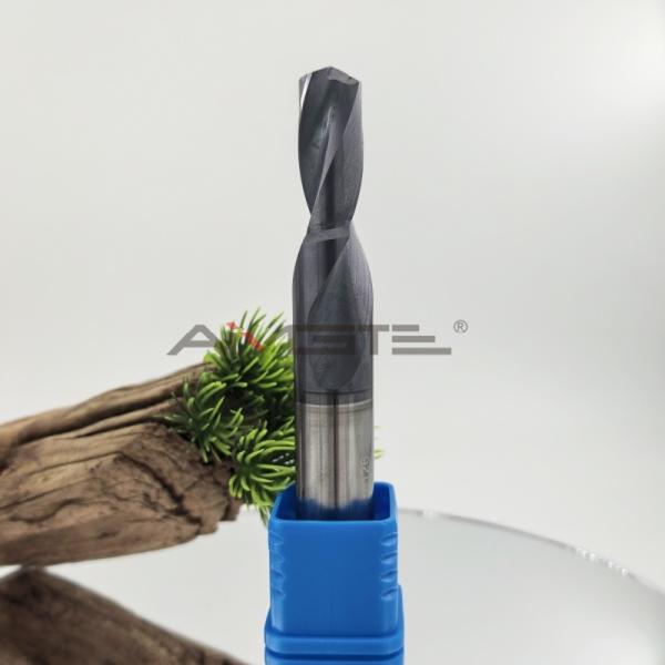 Quality TiAlN Coated Carbide Through Coolant Drill For Engine Block Deep Hole Machining for sale