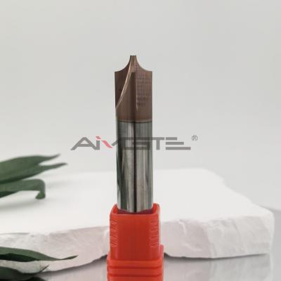Cina Utensile per fresatura a raggio interno a 4 taglienti rivestito in AlTiSiN per la lavorazione di superfici di stampi in vendita