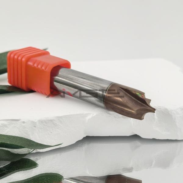Quality AlTiSiN Coated 4 Flute Internal Radius Milling Cutter Tool For Mold Surface Machining for sale