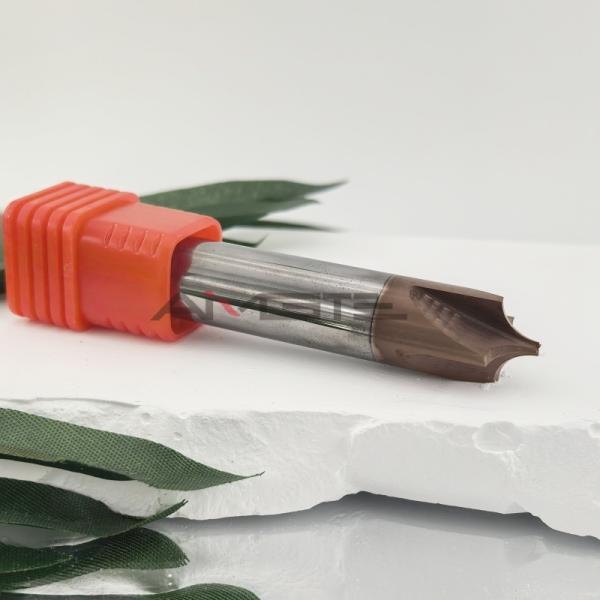 Quality AlTiSiN Coated 4 Flute Internal Radius Milling Cutter Tool For Mold Surface for sale