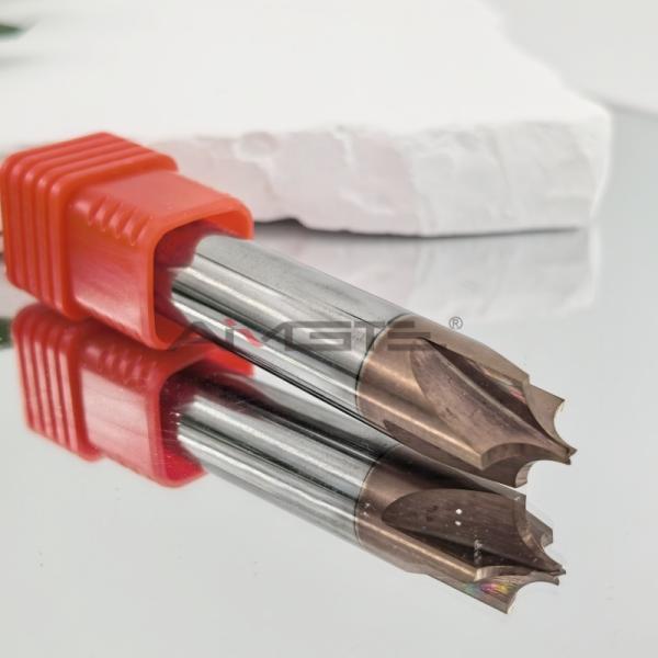Quality AlTiSiN Coated 4 Flute Internal Radius Milling Cutter Tool For Mold Surface for sale