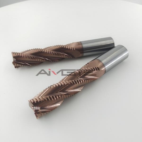 Quality TiSiN Coated Carbide Roughing End Mills Solid Carbide Cutting Tool Fo High for sale
