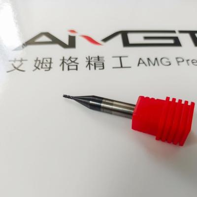 China Wear Resistant 6mm Diameter Carbide End Mill For Stainless Steel Machining for sale