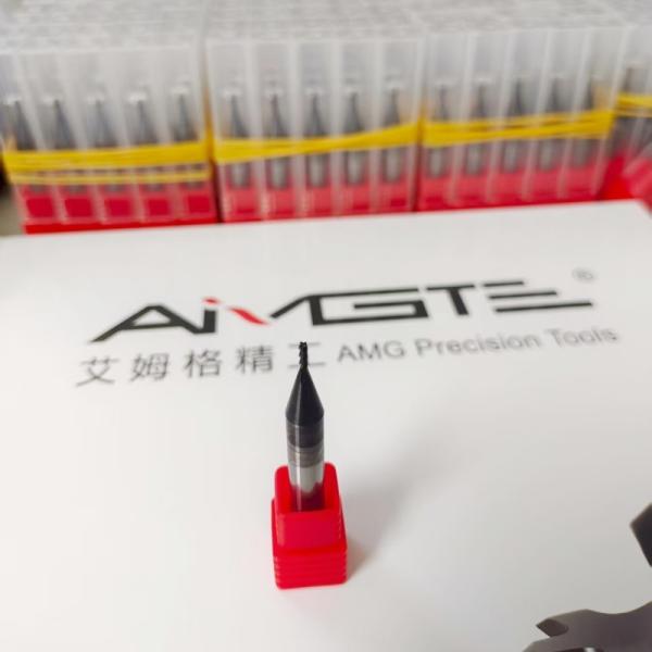 Quality Wear Resistant 6mm Diameter Carbide End Mill For Stainless Steel Machining for sale