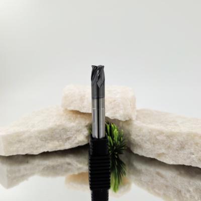China High Rigidity Carbide Short Flute End Mill 1mm-12mm For Precision Machining for sale