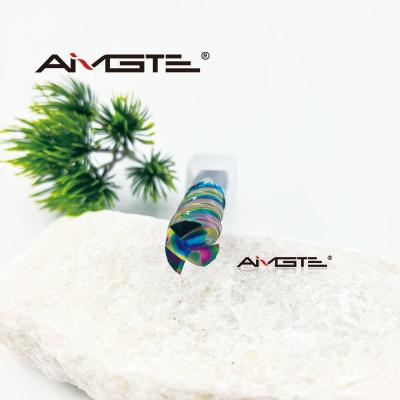 中国 効率的なチップ避難とアンチスティックレインボーU型エンドミール 販売のため