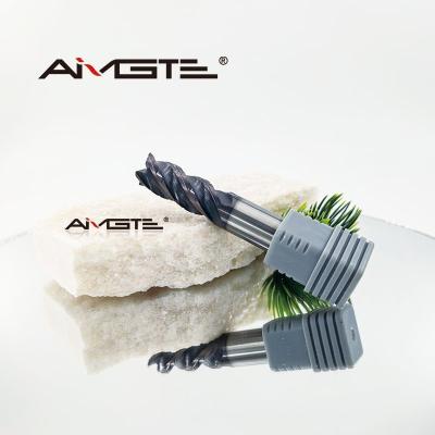中国 AMGによる高性能チップ破片フラットエンドミール精密加工ツール 販売のため