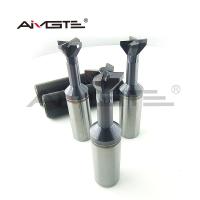 China High-Performance Dovetail End Mill for Angled Groove Machining for sale