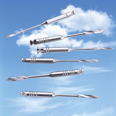 중국 치과 근관 파일 스테인리스 스틸 피조 리머/글리든 게이츠 나선형 근관 드릴 28/32MM #1-#6 판매용