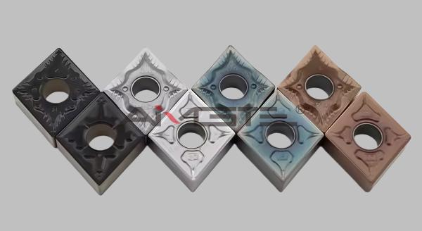 Quality High-Precision Carbide Turning Insert with GF Chipbreaker for Finishing for sale