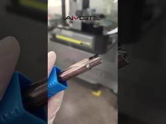 Stable and Accurate Solid Carbide Coolant Fed Deep Hole Drill
